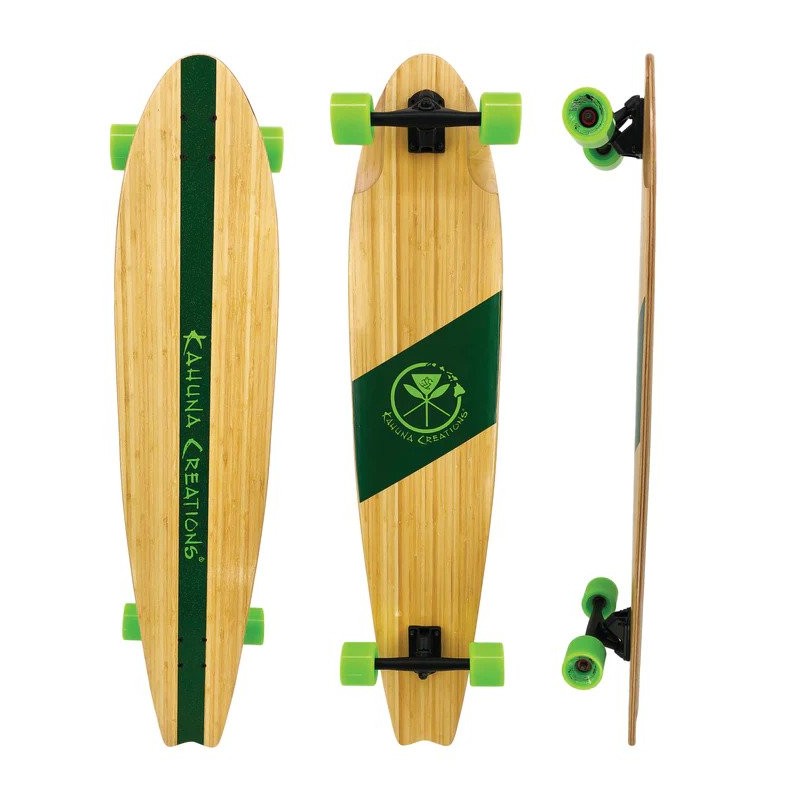 Buy Kahuna Pohaku Bamboo 46" Longboard - Complete at the Sickboards ...