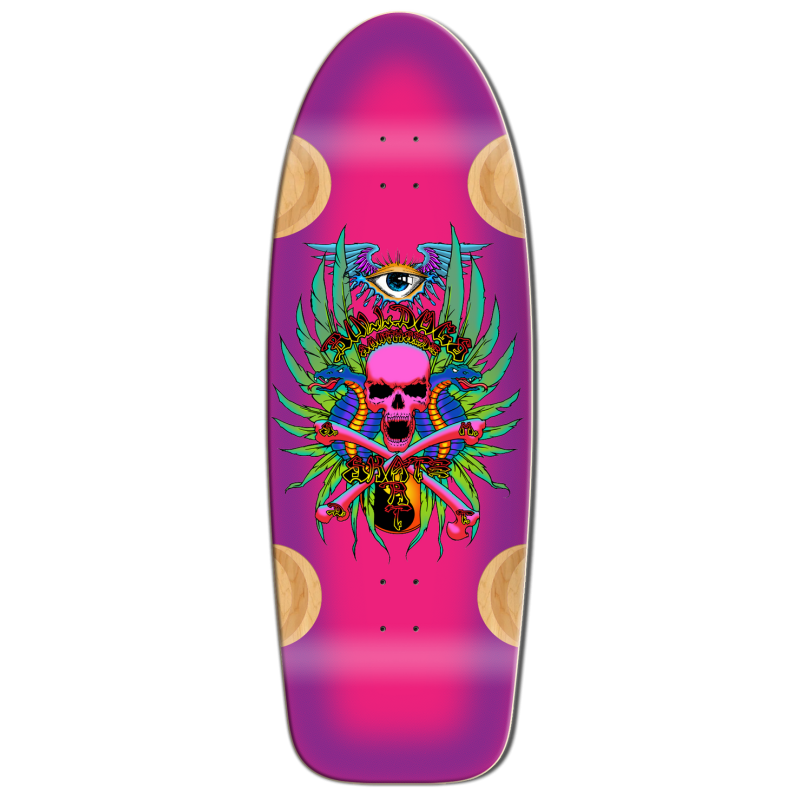 BullDog Beamer 11" Old School Skateboard Deck