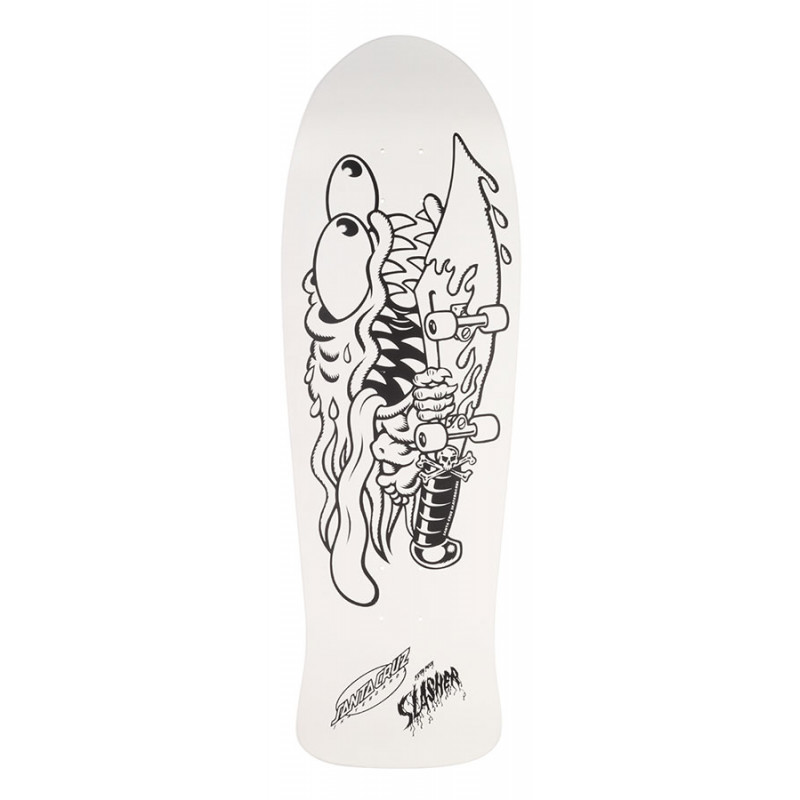 Buy Santa Cruz Meek Slasher 10.1" Old School Skateboard Deck at the ...