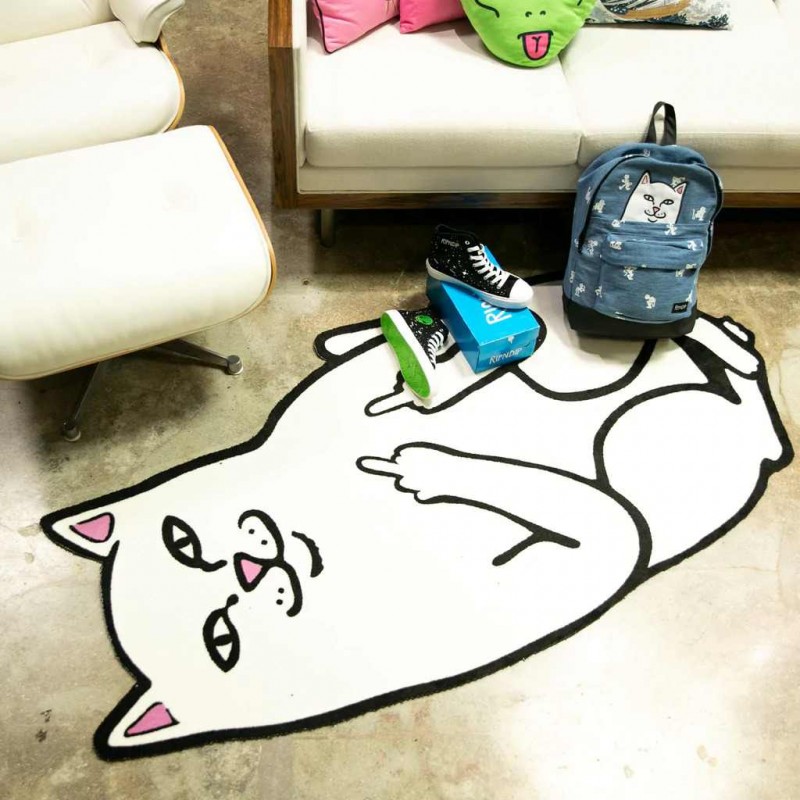 Buy RIPNDIP Lord Nermal 6ft Rug at the Sickboards Longboard Shop