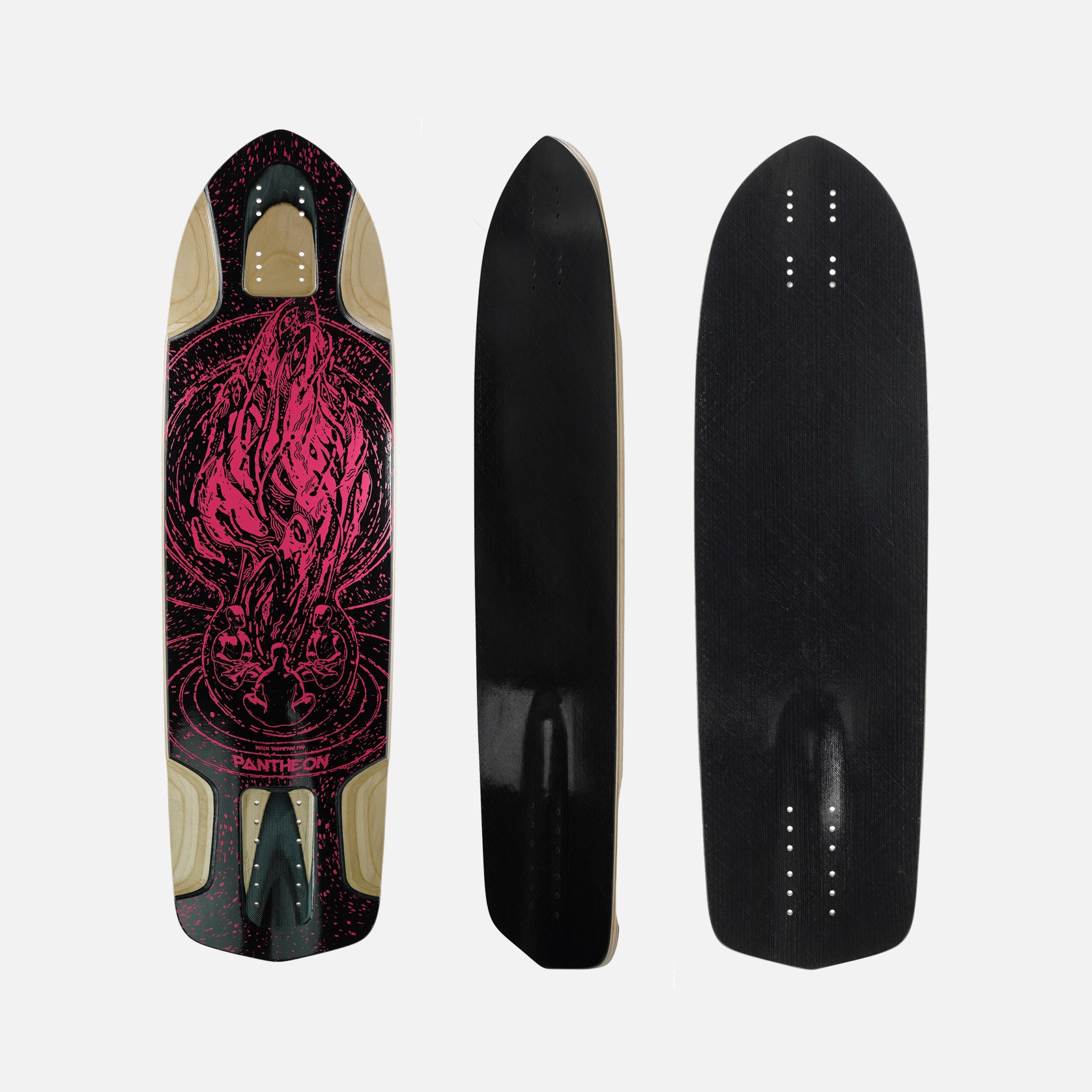 Buy Pantheon Mitch Thompson Pro Model 32" Longboard Deck at the ...