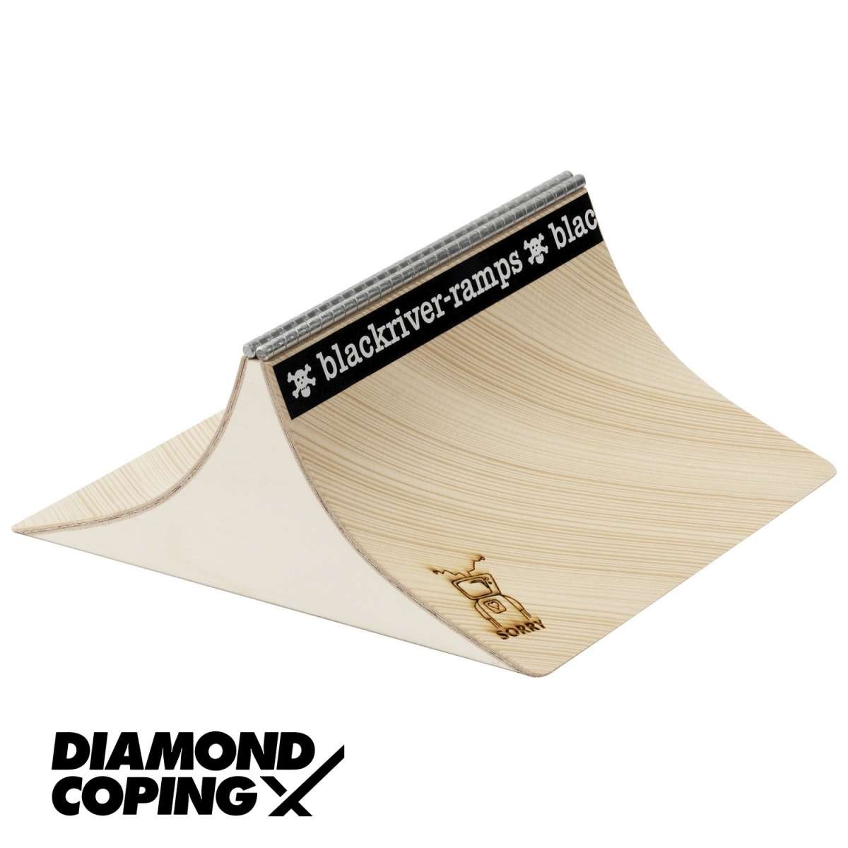 Blackriver Spine "Mini Dos" Fingerboard Ramp kopen bij de Longboard ...