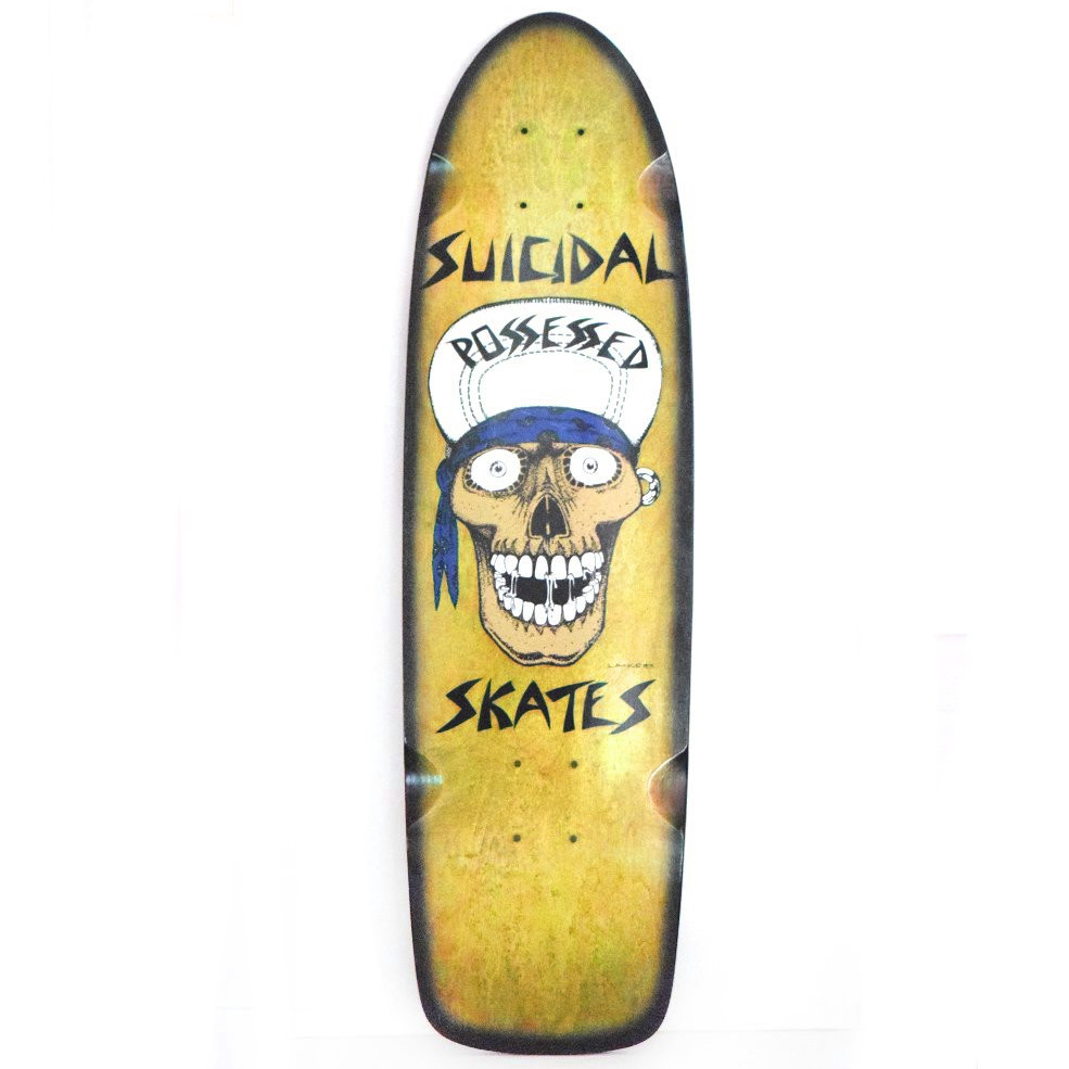 Buy Dogtown Suicidal Skates Punk Skull 70's Classic 8.375" Old School ...
