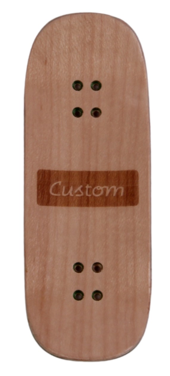 Buy Custom Boxy Shape Fingerboard Deck Only at the Sickboards Longboard ...