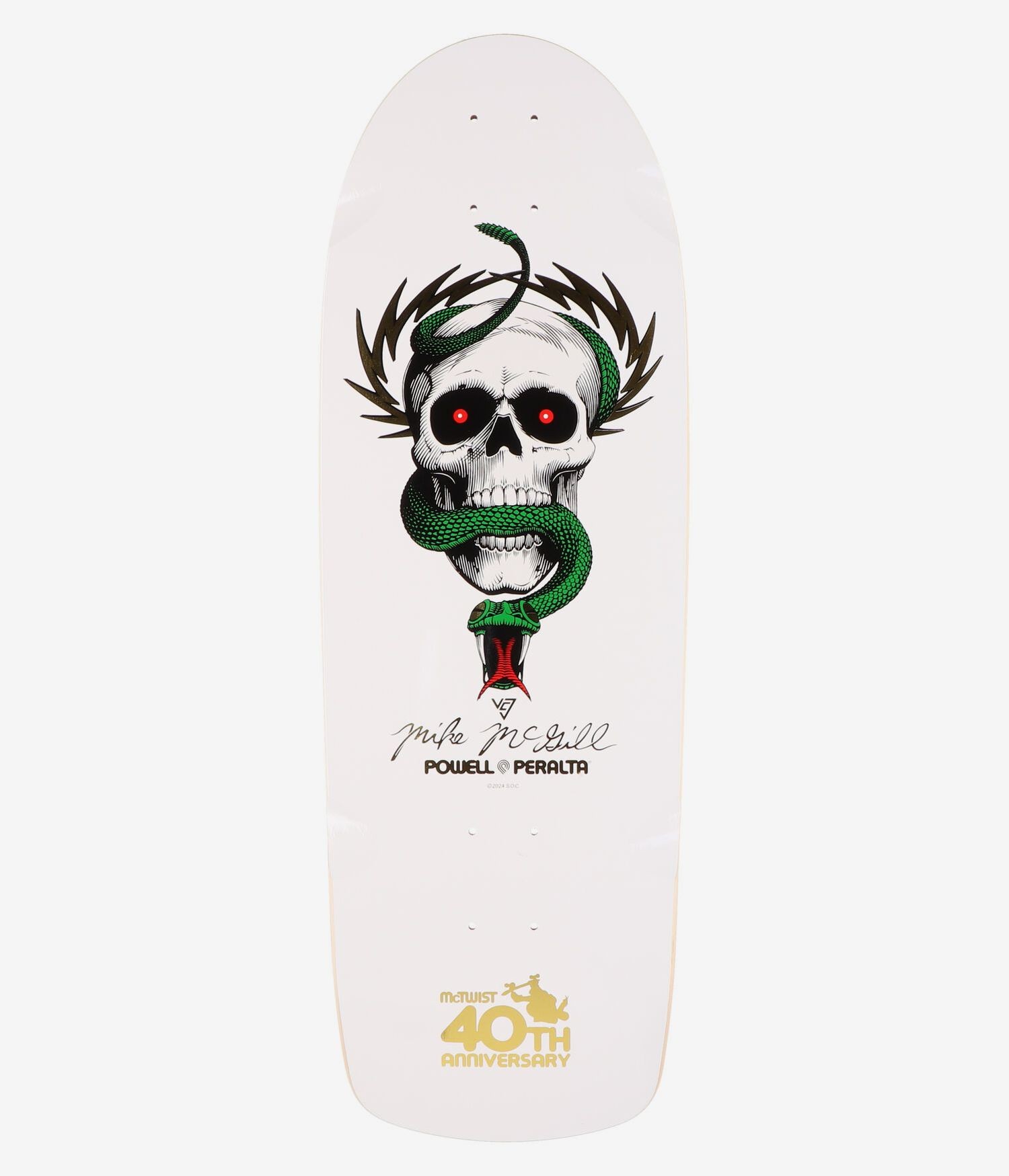 Buy Powell-Peralta Mcgill Skull And Snake 40Th Anniversary 10.0" Old ...