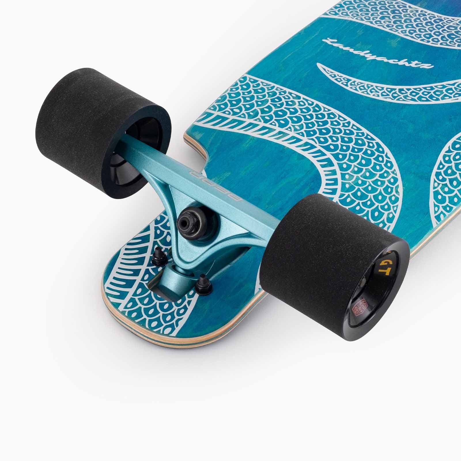 Buy Landyachtz Drop Cat Python 33" Drop Through Longboard Complete (Pre ...