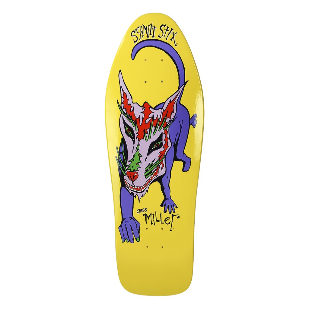 Buy Schmitt Stix Chris Miller Modern Concave 10" Old School Skateboard ...