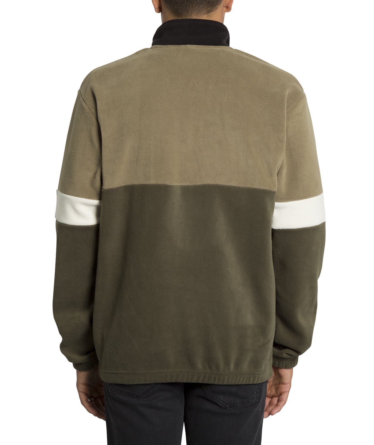 Kaufen Volcom Trekker Sherpa Crew Dark Olive auf Europas Sickest Skate Shop