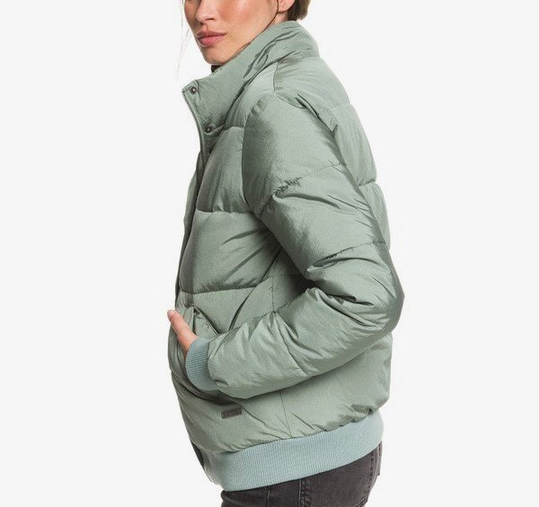 Buy Roxy Start Believing Jacket Lily Pad at the Sickboards Longboard Shop
