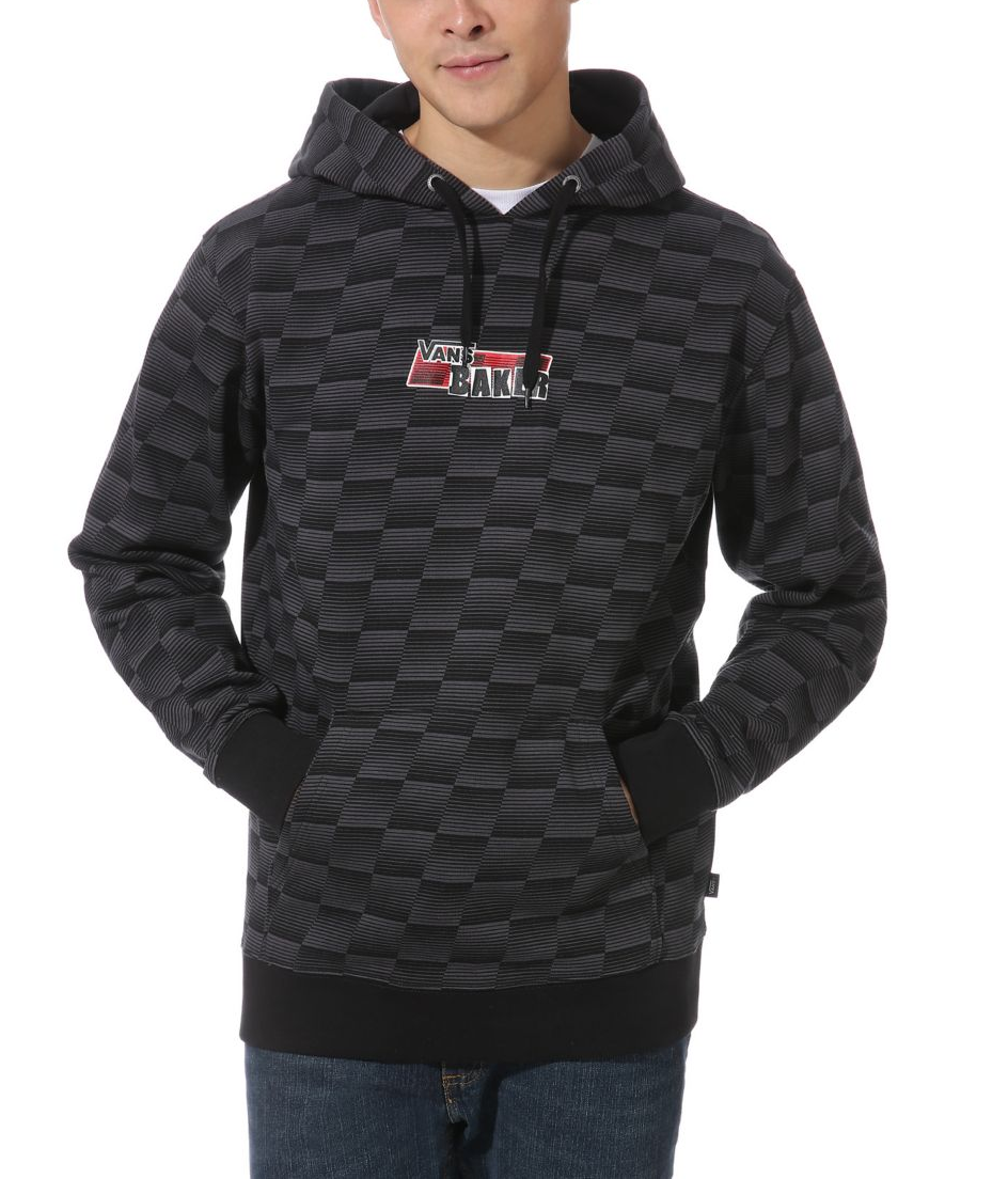 Buy Vans X Baker Speed Check Crew Speed Check Hoodie at the Sickboards ...