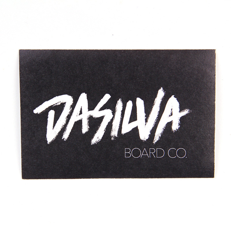 Buy Dasilva Logo Sticker at the Sickboards Longboard Shop