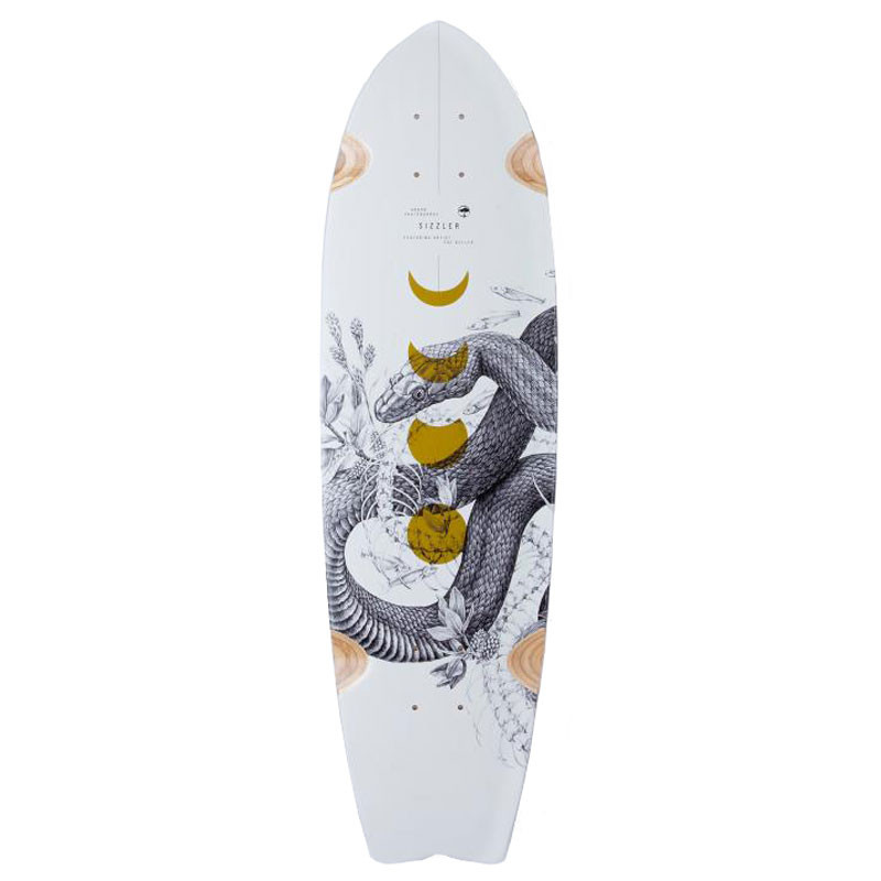 Buy Arbor Bamboo Sizzler 30.50" Cruiser Skateboard Deck at the ...