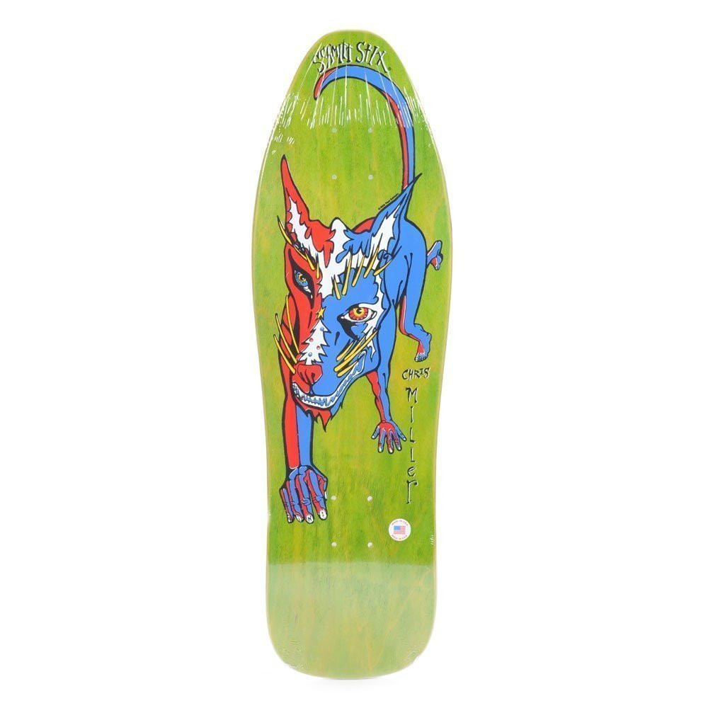 Schmitt Stix Chris Miller Mini 9" Old School Skateboard Deck kopen bij ...