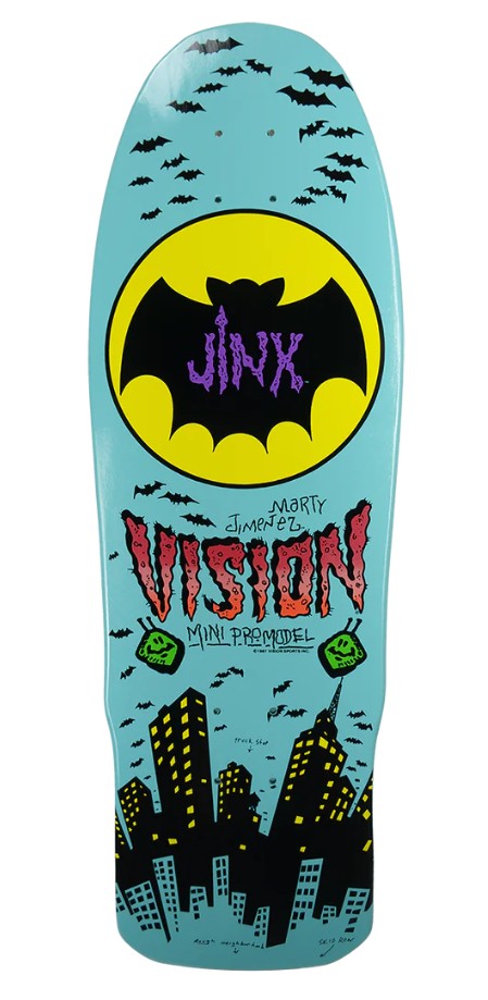 Buy Vision Jinx Mini 9.5" Old School Skateboard Deck at the Sickboards ...