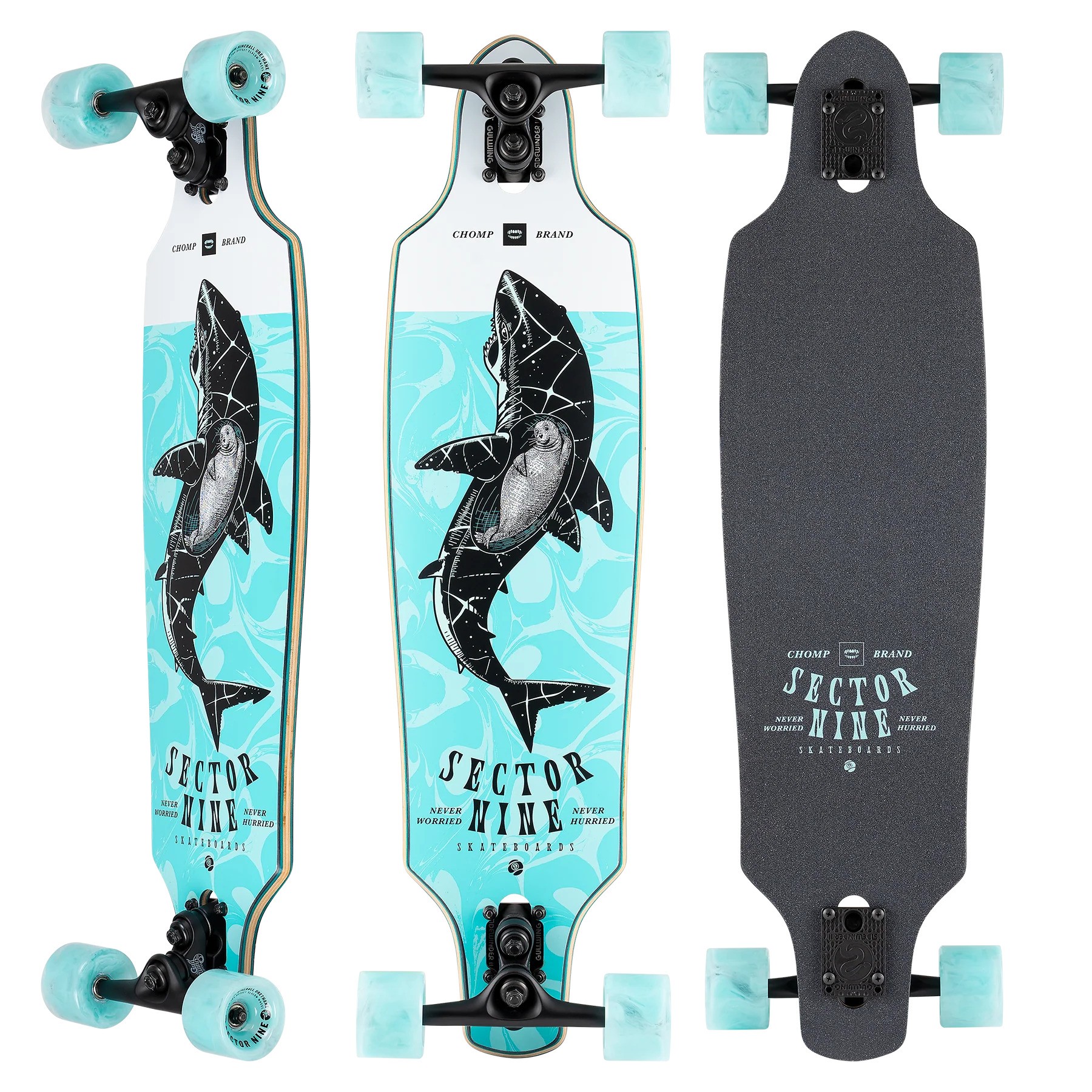 Sector 9 Roundhouse Great White 34" - Longboard Complete kopen bij ...